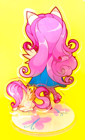 Fluttershy - 4" Double-sided Pony Acrylic Standee