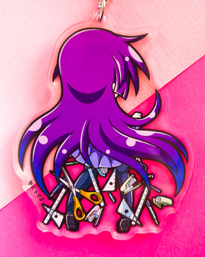 Hitagi Senjougahara 3.5" (Double Sided) Acrylic Charm